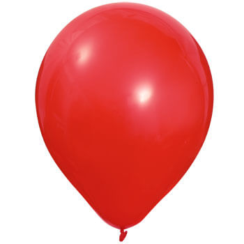 Red Metalic Balloons - Birthday Boom